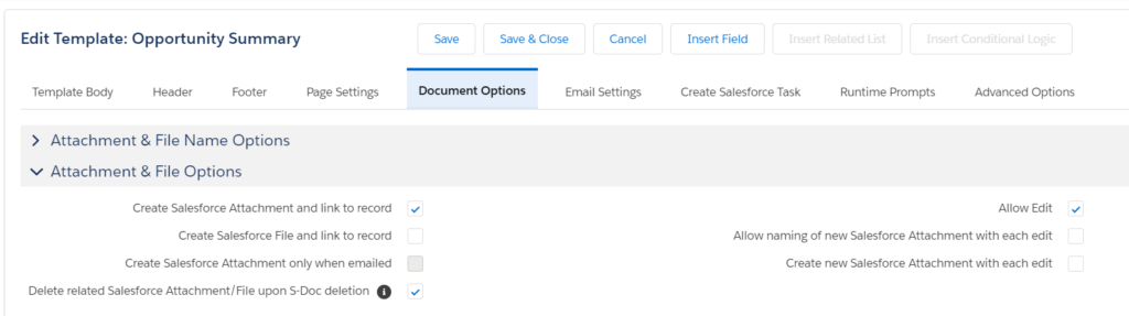 Saving S-Docs as Salesforce Attachments – S-Docs Knowledge Base