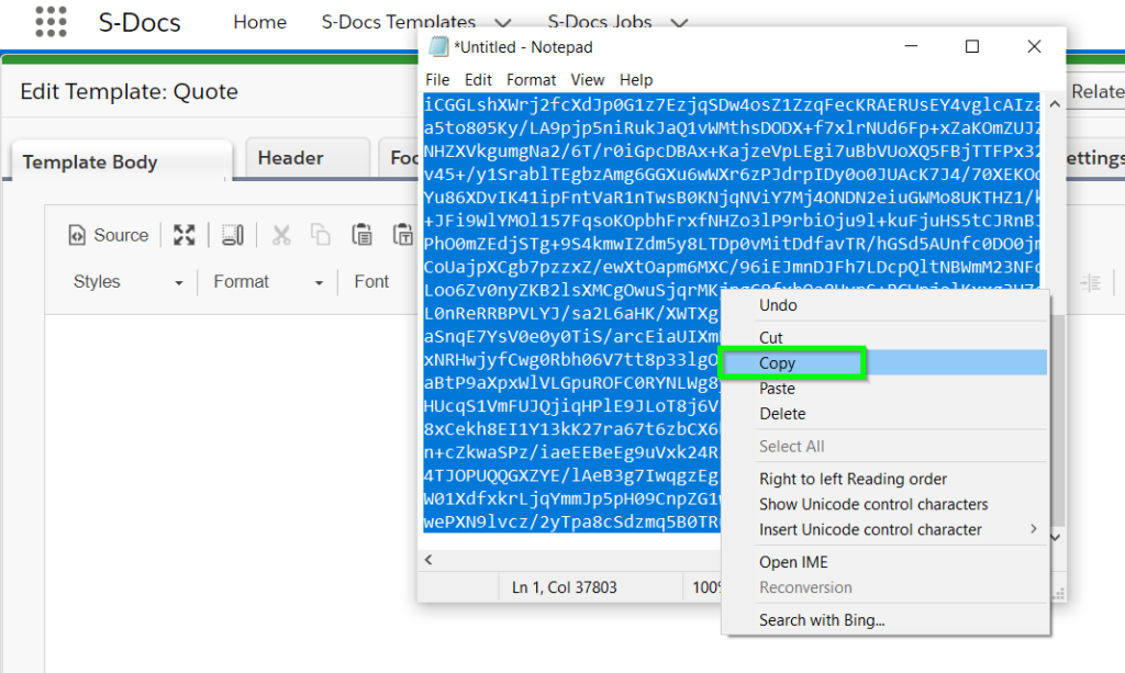 Import Individual Templates Into S-Docs – S-Docs Knowledge Base