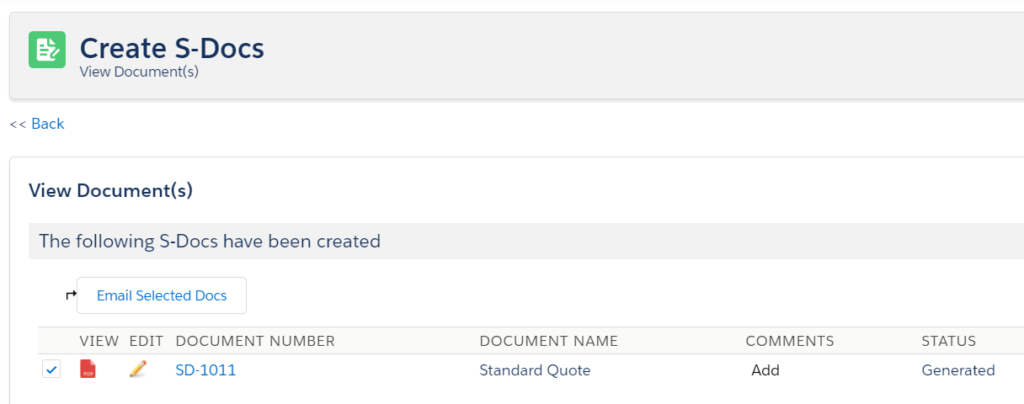 Create a Quote Template – S-Docs Knowledge Base