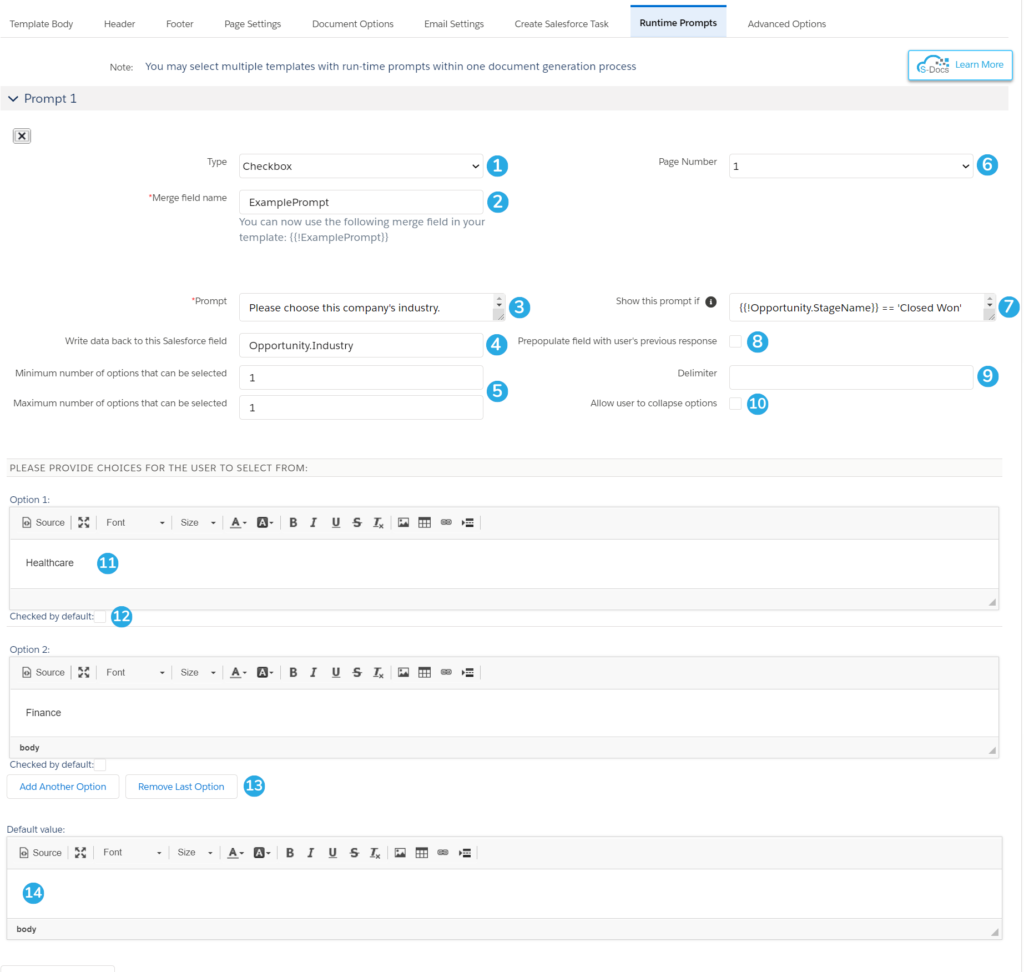 Runtime Prompts: Merge User Input With Documents At Runtime – S-Docs ...