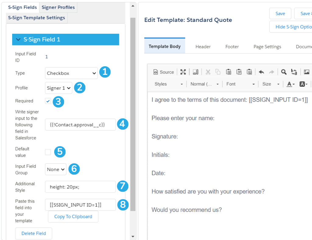 S-Sign Field Types – S-Docs Knowledge Base