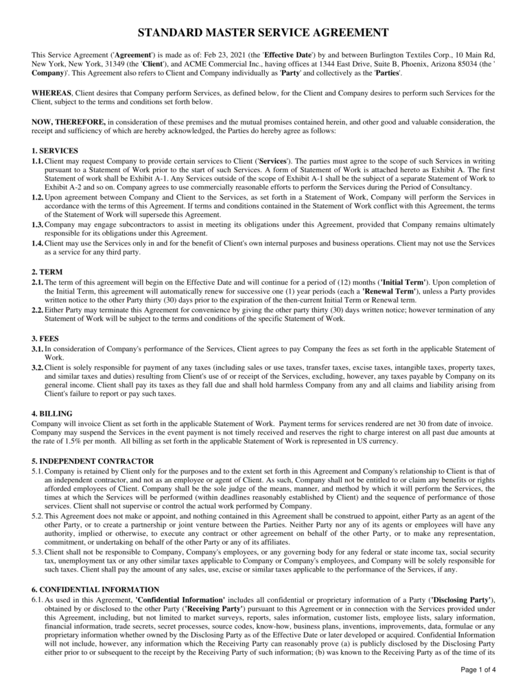 Standard Contract Template: S-Docs – S-Docs Knowledge Base