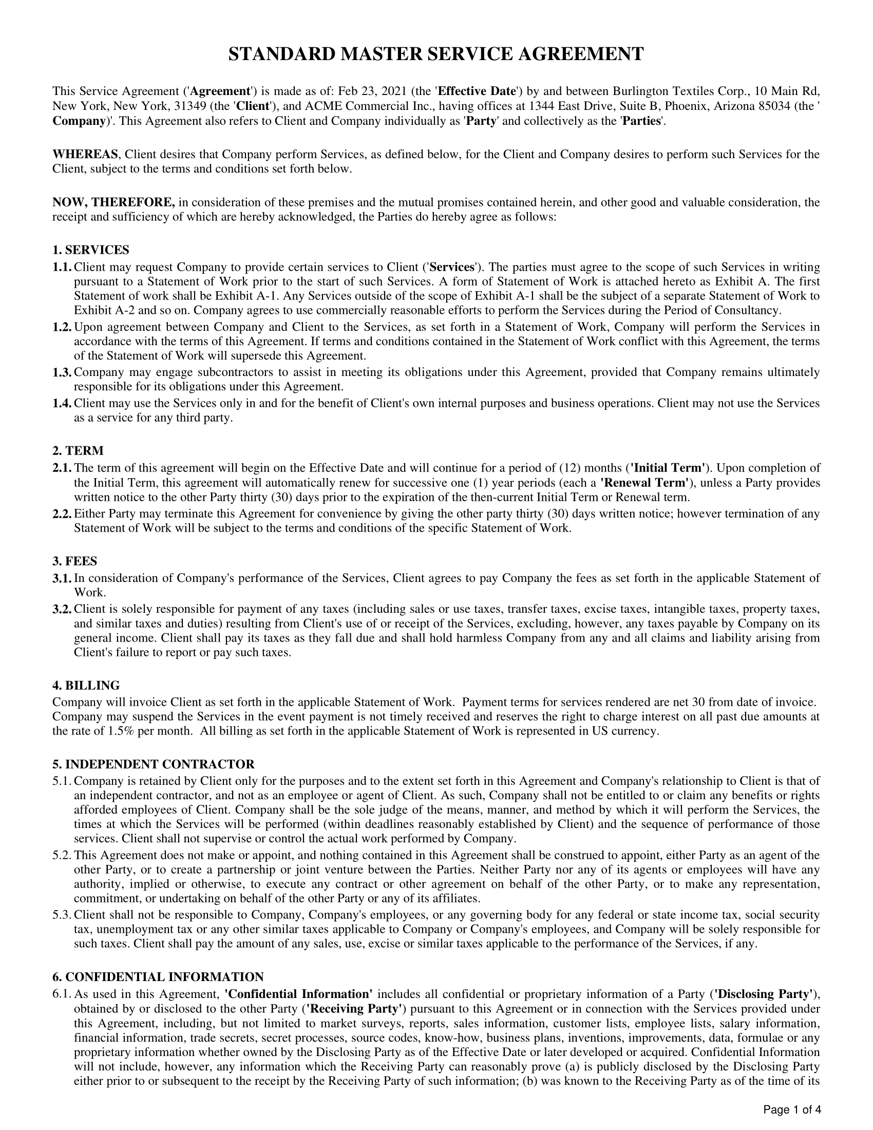 Standard Contract Template: S-Docs – S-Docs Knowledge Base