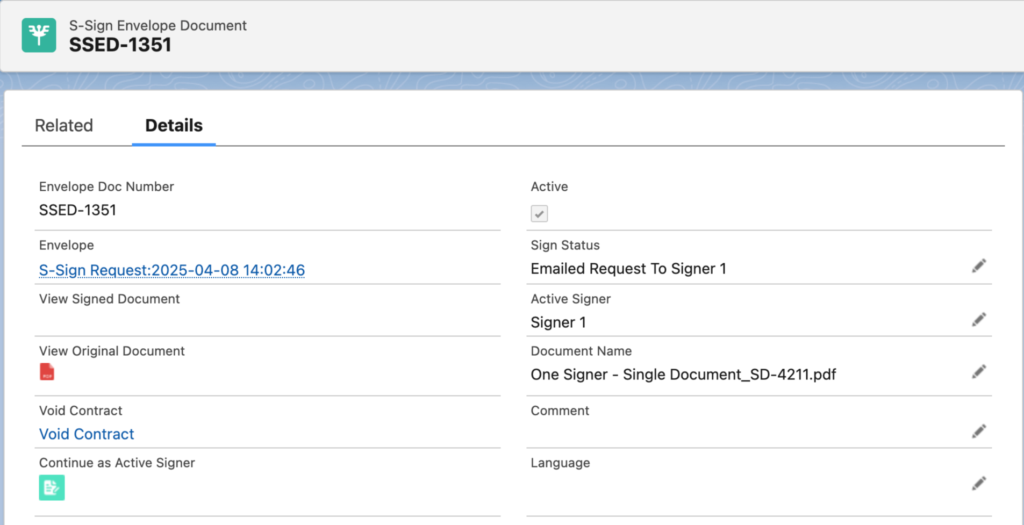 S-Sign User Guide – Salesforce Lightning Experience – S-Docs Knowledge Base