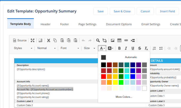 Overview The S Docs Template Editor S Docs Knowledge Base