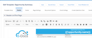 Overview: The S-Docs Template Editor – S-Docs Knowledge Base