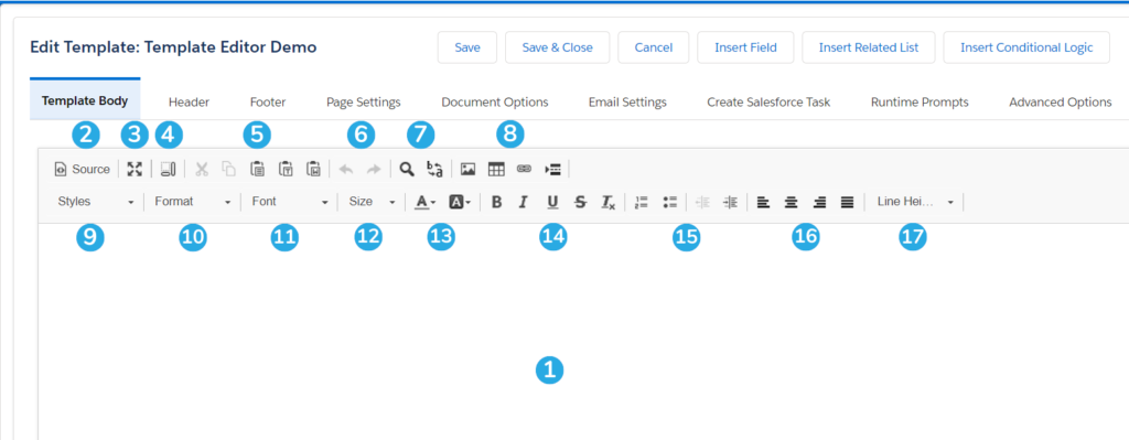 Overview The S Docs Template Editor S Docs Knowledge Base