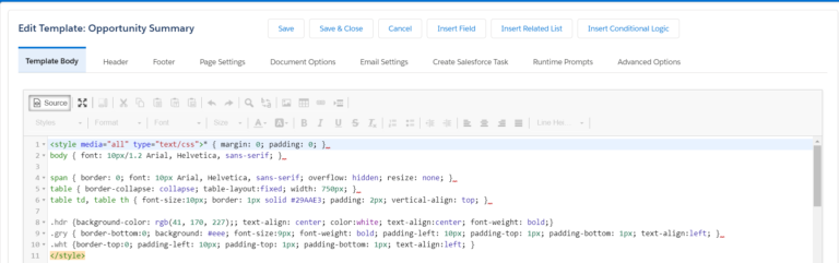 Overview: The S-Docs Template Editor – S-Docs Knowledge Base