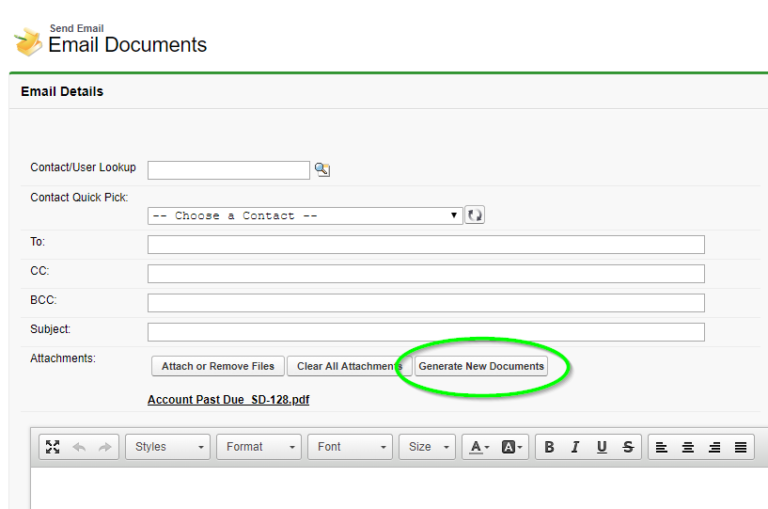 Generate & Attach New Documents to Your Current Email – S-Docs ...